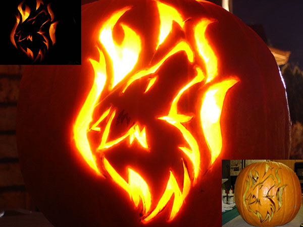 30 Best Cool Creative Scary Halloween Pumpkin Carving Designs 