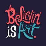 60+ Crazy Illustrations & Funky Typography Posters by Chris Piascik