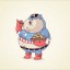Fat Superheroes Character Designs by Alex Santos