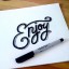 35+ Beautiful Hand Lettering Styles by Ian Barnard