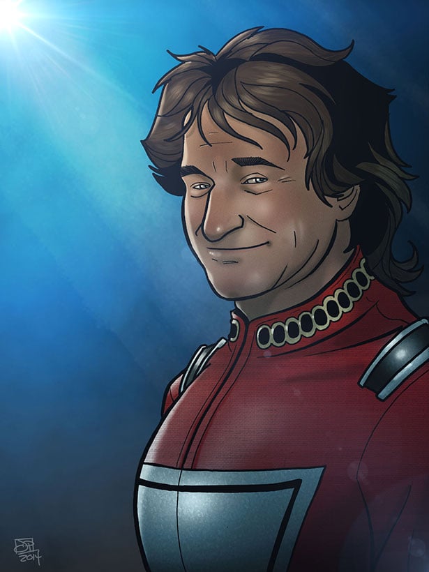 A Worldwide Tribute To Robin Williams by Artists