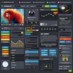 20+ Free Best Web Ui Elements & Mobile GUI Design Kits of 2014