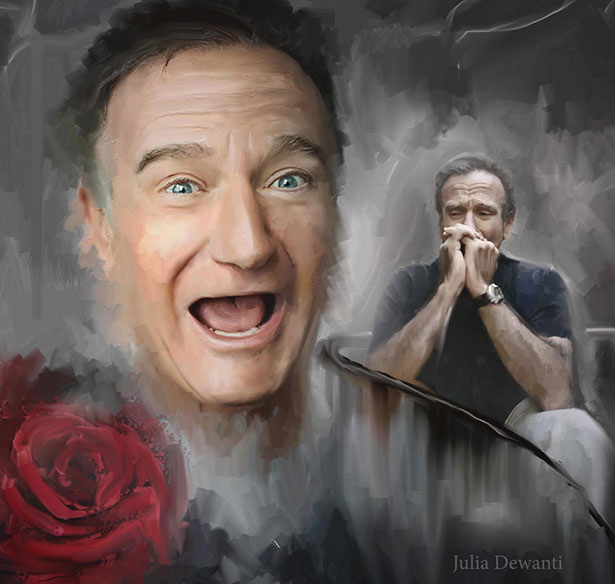 A Worldwide Tribute To Robin Williams by Artists