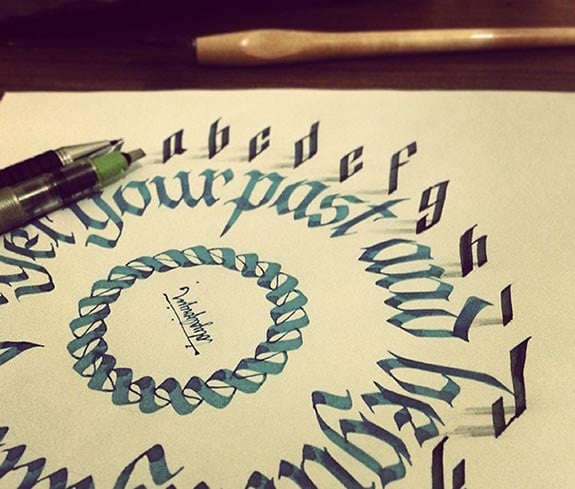 3D Lettering | A Unique Concept for Calligraphers & Typographers ...