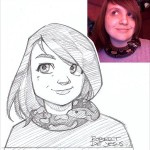 75 Strangers as Anime-Inspired Sketches by Rober DeJesus