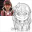 75 Strangers as Anime-Inspired Sketches by Rober DeJesus