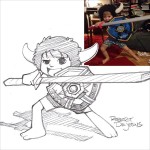 75 Strangers as Anime-Inspired Sketches by Rober DeJesus