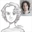 75 Strangers as Anime-Inspired Sketches by Rober DeJesus