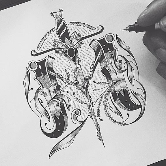 Beautiful Detailed Hand Lettering Artworks by Raul Alejandro
