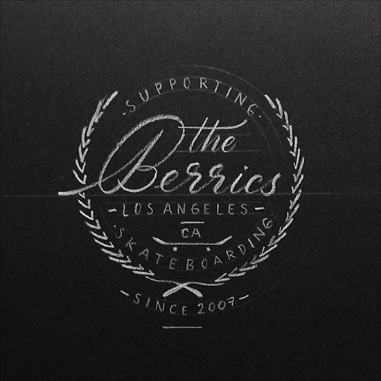 50+ Beautiful Hand Drawn Lettering & Calligraphy Designs by Ricardo ...