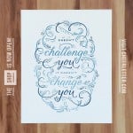 30+ Inspiring Typography Design & Lettering Projects by Becca Clason