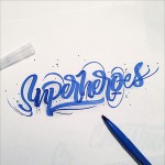 35 Inspiring Futuristic Lettering & Calligraphy Examples by David Milan