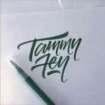 35 Inspiring Futuristic Lettering & Calligraphy Examples by David Milan