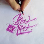 35 Inspiring Futuristic Lettering & Calligraphy Examples by David Milan