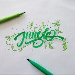 70+ Inspiring Futuristic Lettering & Calligraphy Examples by David Milan