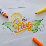 70+ Inspiring Futuristic Lettering & Calligraphy Examples by David Milan