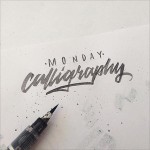 70+ Inspiring Futuristic Lettering & Calligraphy Examples by David Milan