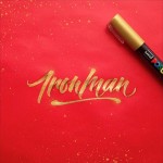 70+ Inspiring Futuristic Lettering & Calligraphy Examples by David Milan