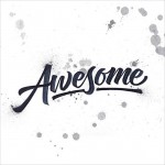 70+ Inspiring Futuristic Lettering & Calligraphy Examples by David Milan