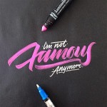 40+ Inspiring Futuristic Lettering & Calligraphy Examples by David Milan