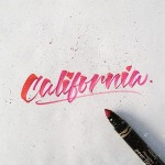 40+ Inspiring Futuristic Lettering & Calligraphy Examples by David Milan