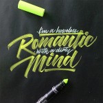 40+ Inspiring Futuristic Lettering & Calligraphy Examples by David Milan