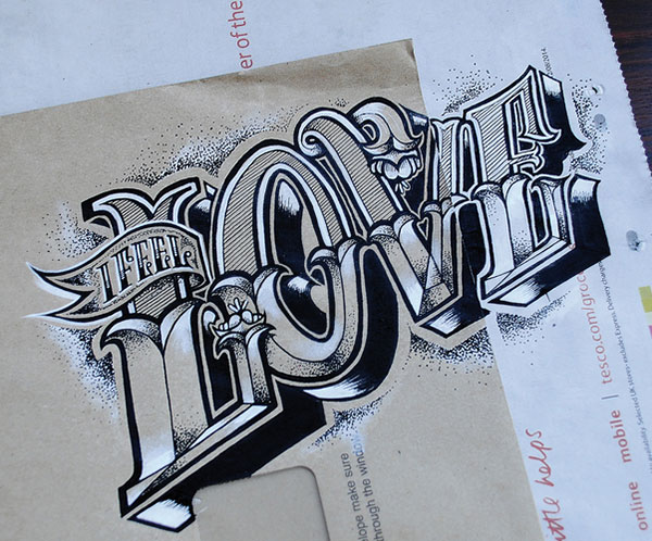 30+ Stunning Hand Drawing Lettering Art by Rob Draper