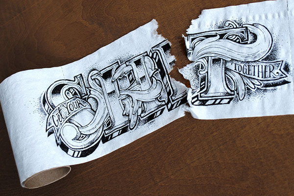 30+ Stunning Hand Drawing Lettering Art by Rob Draper