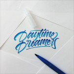 75+ Inspiring Brushpen & Crayola Lettering Examples by David Milan