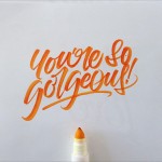 75+ Inspiring Brushpen & Crayola Lettering Examples by David Milan