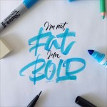 75+ Inspiring Brushpen & Crayola Lettering Examples by David Milan