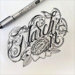30+ Inspiring Detailed Hand Lettering Artworks by Raul Alejandro