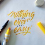 50+ Inspiring Brushpen & Crayola Hand Lettering Examples by David Milan
