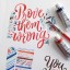 35+ Beautiful Inspiring Ink & Watercolor Hand Lettering Projects by ...