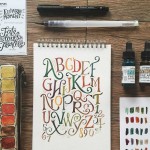 35+ Beautiful Inspiring Ink & Watercolor Hand Lettering Projects by ...