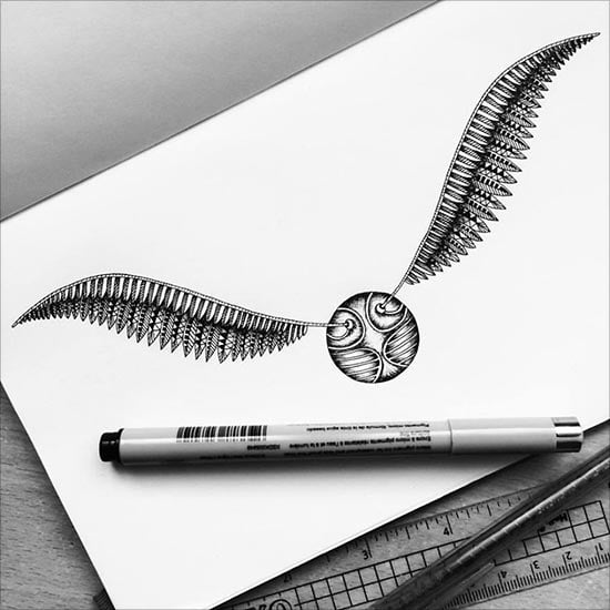 25+ Super Duper Detailed Ink Drawings by Pavneet Sembhi