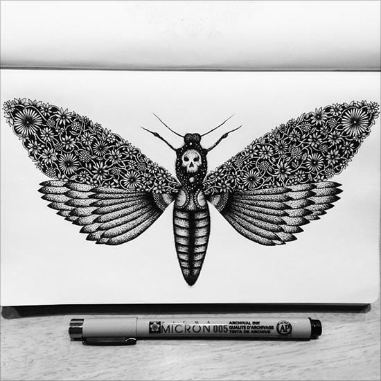 25+ Super Duper Detailed Ink Drawings by Pavneet Sembhi
