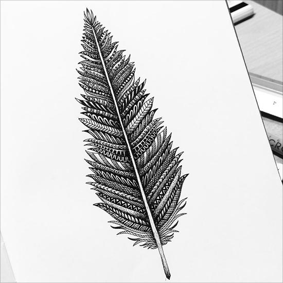 25+ Super Duper Detailed Ink Drawings by Pavneet Sembhi