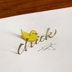 Stunning 3D Lettering | A New Trend for Calligraphers & Letterers