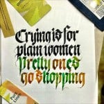 40+ Beautiful Inspirational Gothic Hand Lettering by Sachin Inspiration