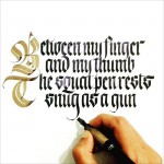 40+ Beautiful Inspirational Gothic Hand Lettering by Sachin Inspiration