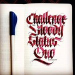 80+ Beautiful Inspiring Gothic Hand Lettering by Sachin Inspiration