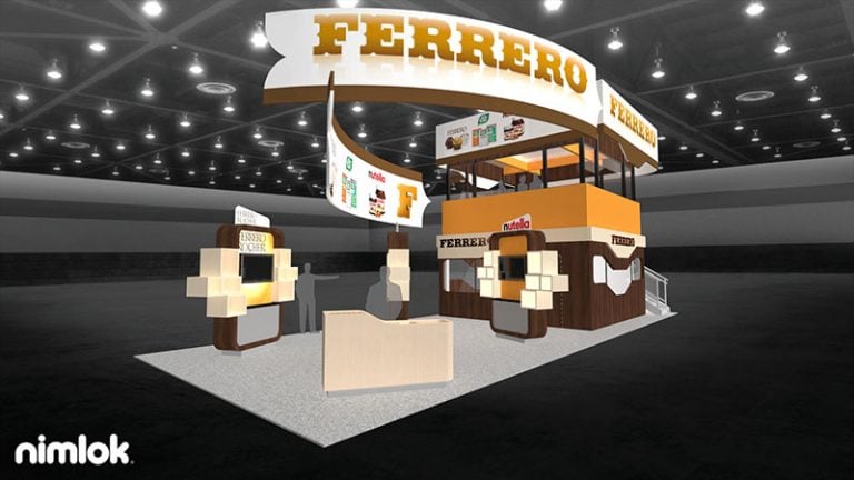 20 Exceptional Trade Booth Display Design Ideas & Plan Views For 3D Artists