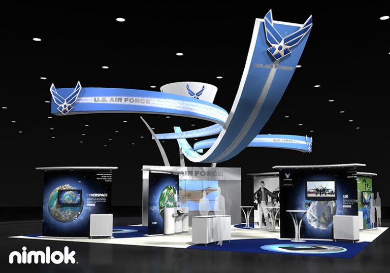 20 Exceptional Trade Booth Display Design Ideas & Plan Views For 3D Artists