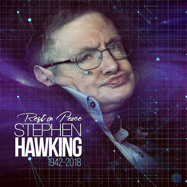 A Tribute to The Legendary Stephen Hawking by Artists Around the World