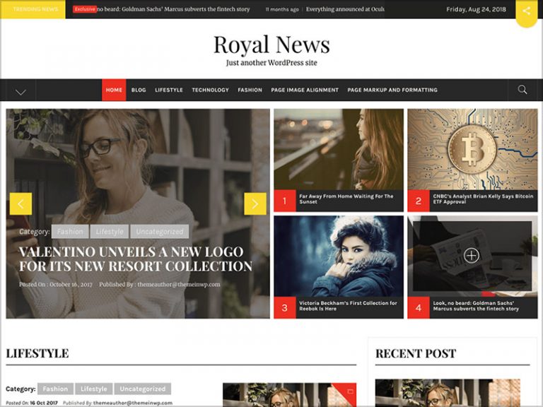 10 Free Perfect Blog Magazine Wordpress Themes For Newbies