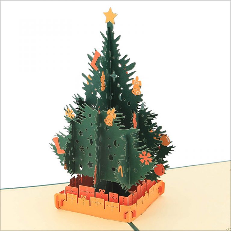 20+ Best & Beautiful PoP Up 3D & Handmade Holiday Christmas Greeting ...