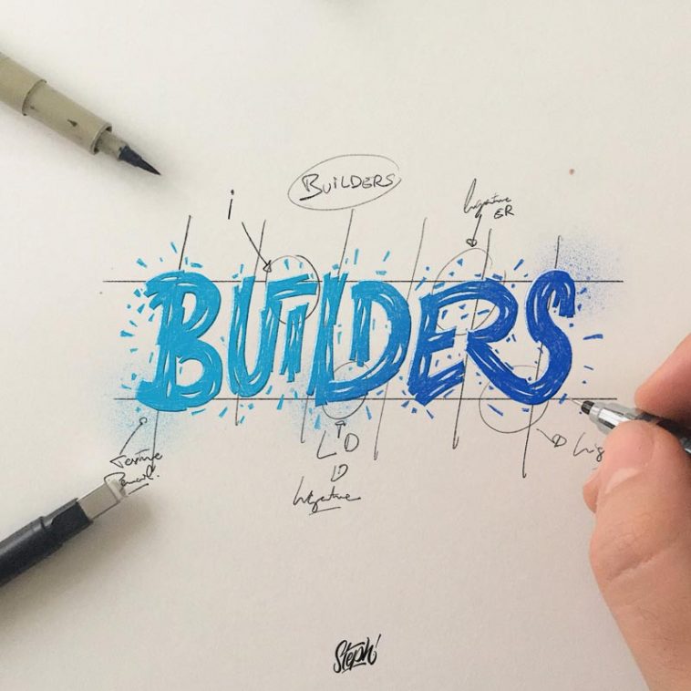 30+ Different Typography Art Styles Created on iPad for Inspiration ...