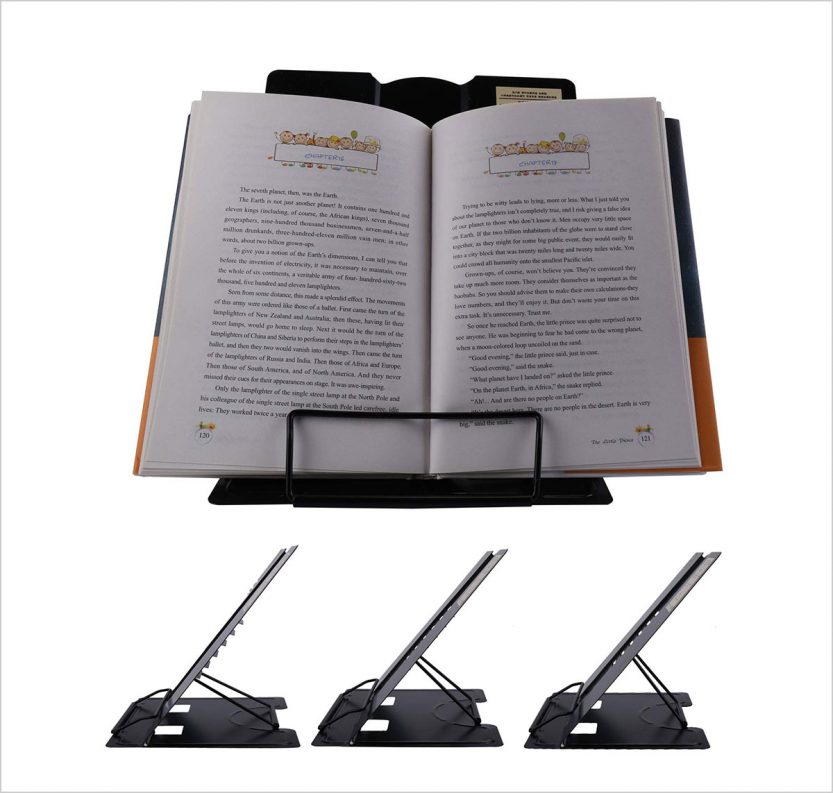 10 Best Adjustable Ergonomic Book Stands - Designbolts