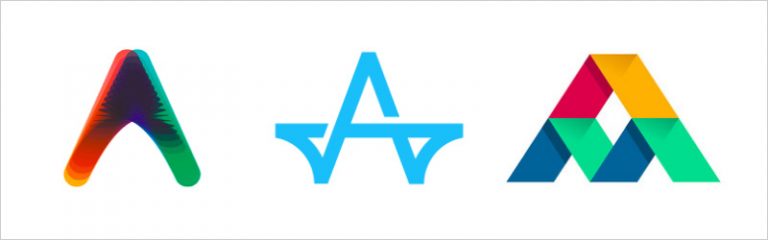 Letter A to Z Logo Design, Marks, Symbols, Monograms for Inspiration ...